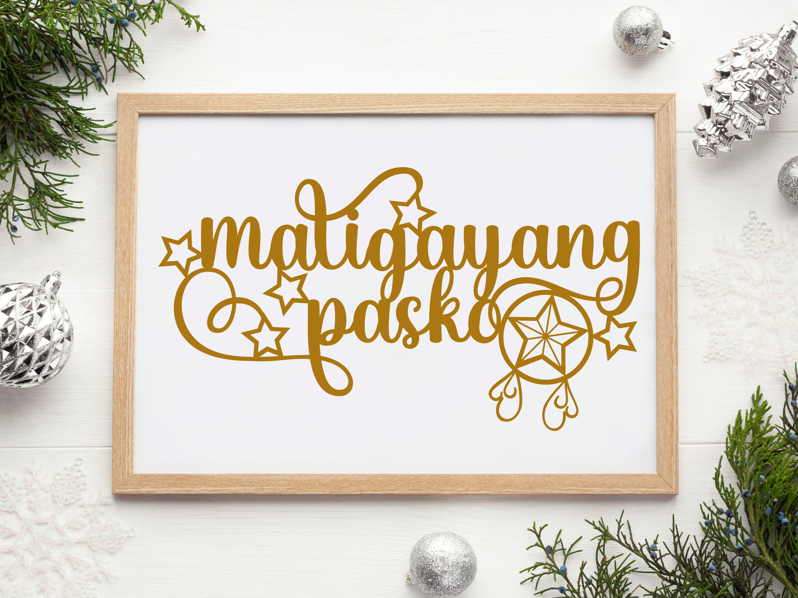 Maligayang Pasko Svg | Filipino Merry Christmas | Digital Download ...