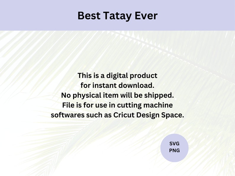 Best Tatay Ever Svg | Digital Download | Filipino Dad | Happy Father's ...