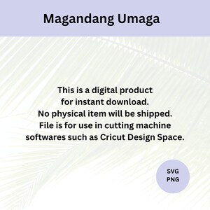 Magandang Umaga Svg | Digital Download | Filipino Good Morning | Svg ...