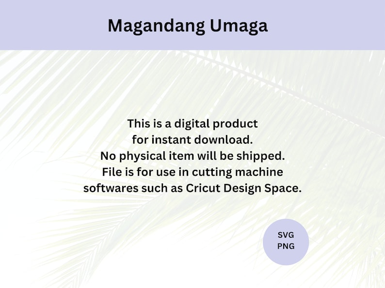 Magandang Umaga Svg | Digital Download | Filipino Good Morning | Svg ...