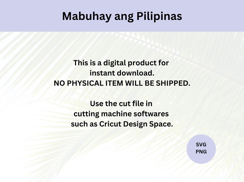 Mabuhay Ang Pilipinas Svg | Digital Download | Filipino Svg | Svg Cut ...