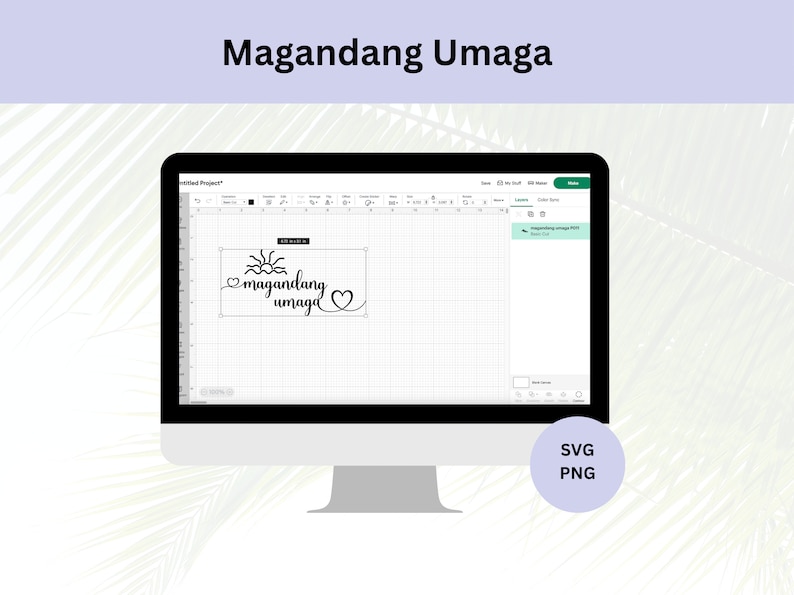 Magandang Umaga Svg | Digital Download | Filipino Good Morning | Svg ...