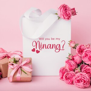 Will You Be My Ninang Svg | Digital Download | Will You Be My Godmother ...