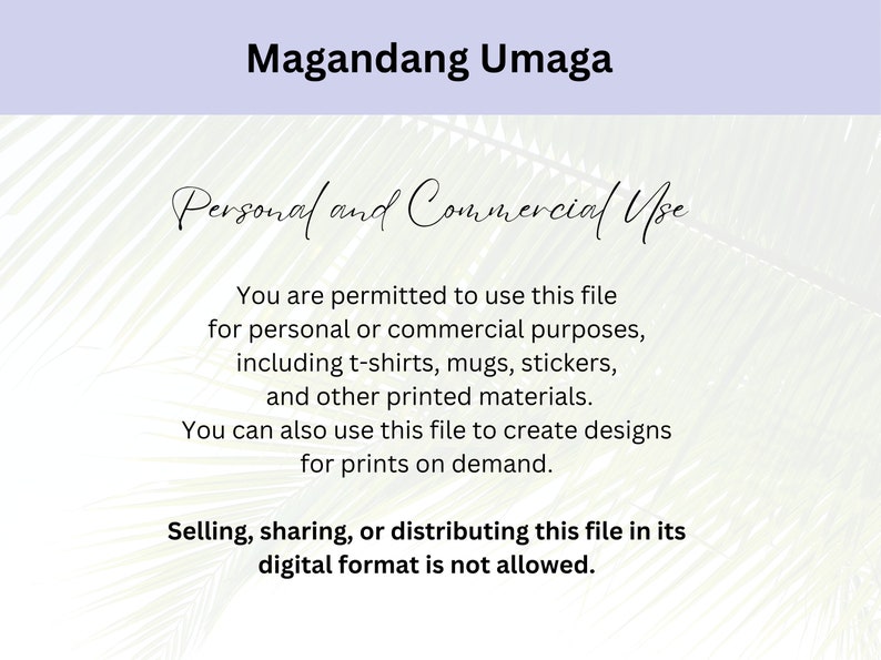 Magandang Umaga Svg | Digital Download | Filipino Good Morning | Svg ...