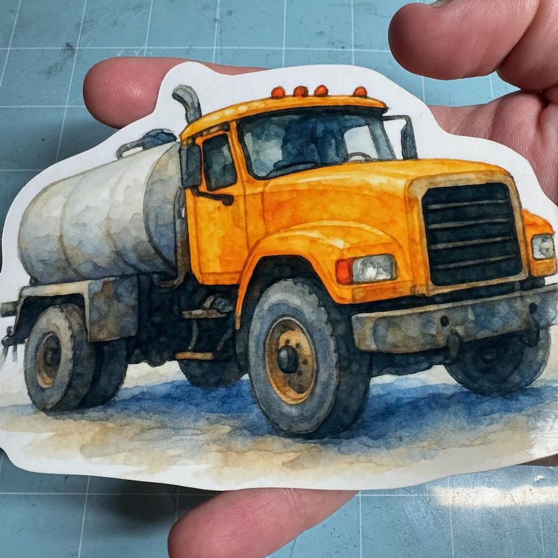 Tanker Card - Etsy