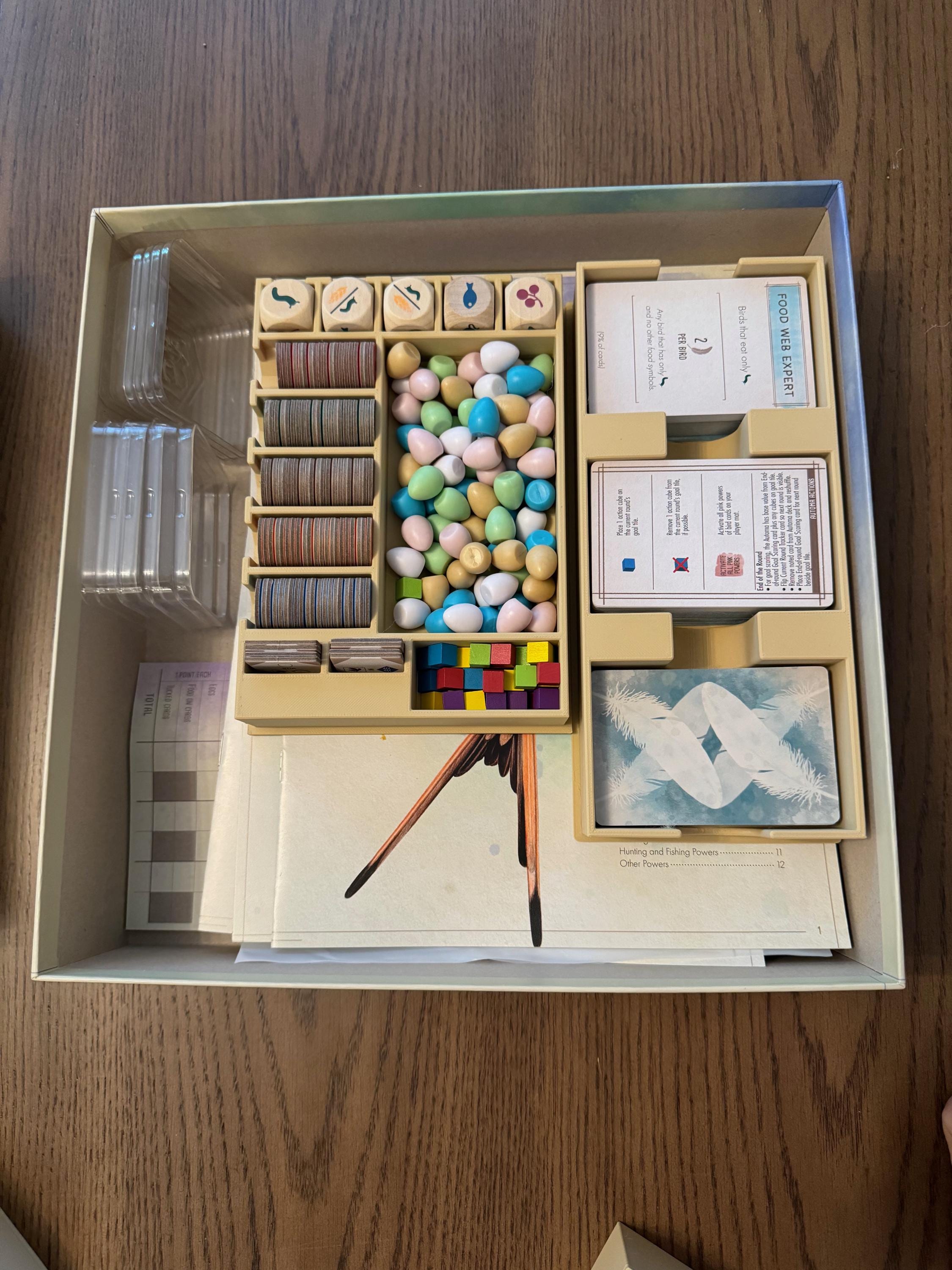 Wingspan Card & Token Boxes - Etsy