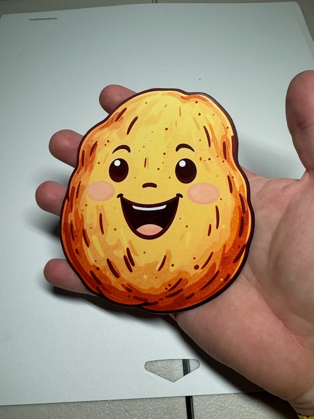 Smiling Potato Sticker - Etsy