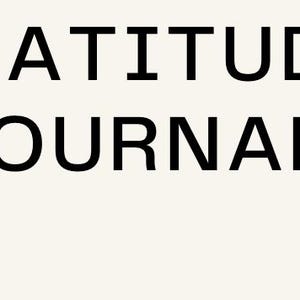 Digital Download and Printable 30 Day Gratitude Journal - Etsy