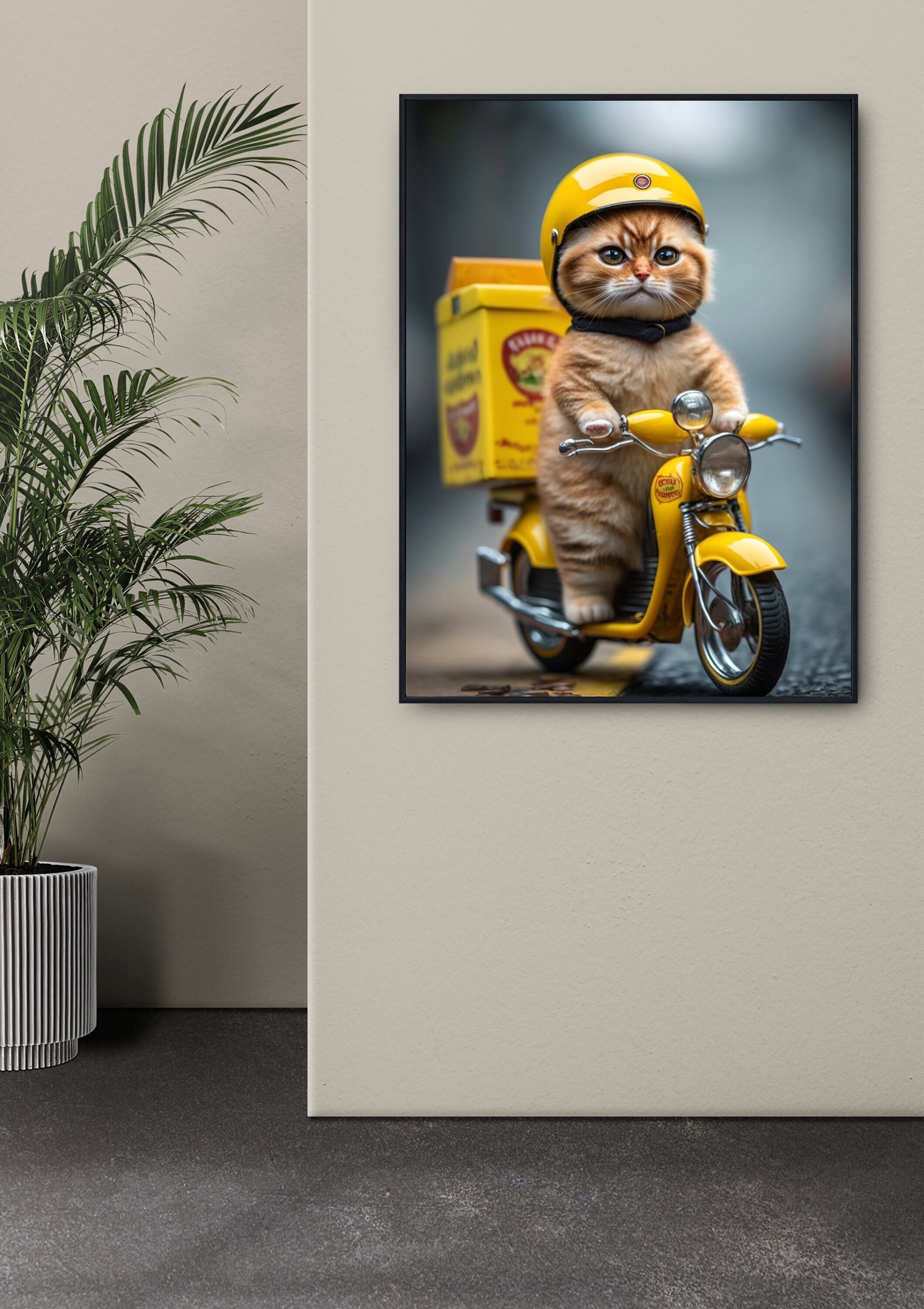 Printable Cartoon Wall Art, Unique Digital Cartoon Art - Customizable ...