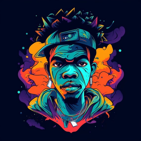 Abstract Hip Hop Art