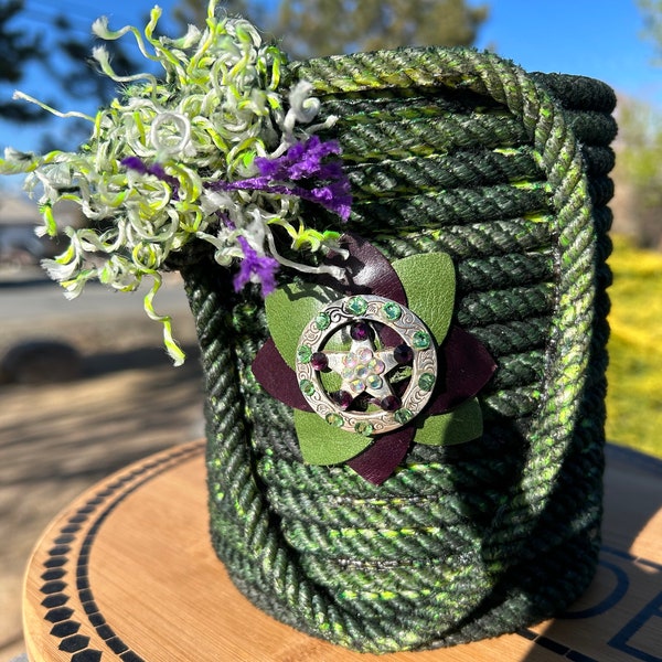 Lariat Rope Basket - Etsy