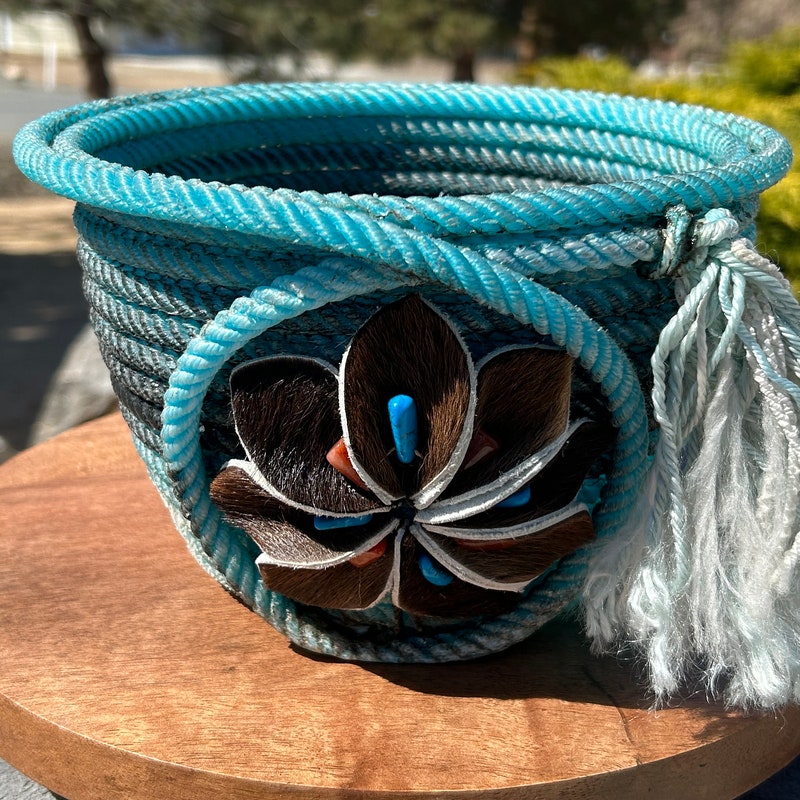 Lariat Rope Basket - Etsy