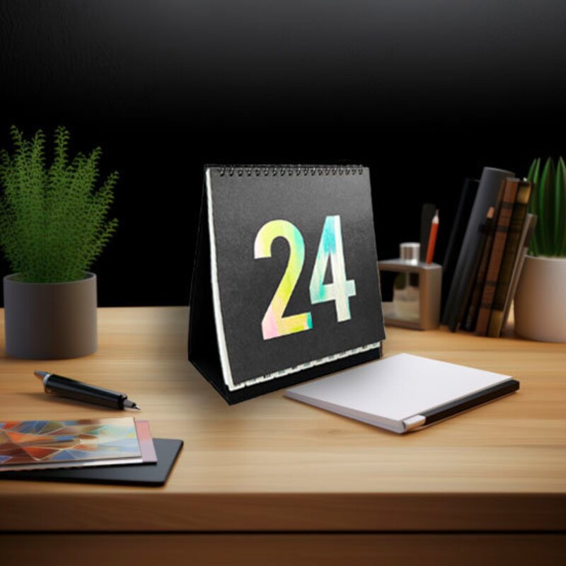 Standing Calendar - Etsy