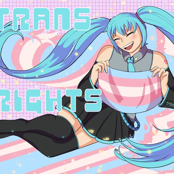 Hatsune Miku Poster - Etsy