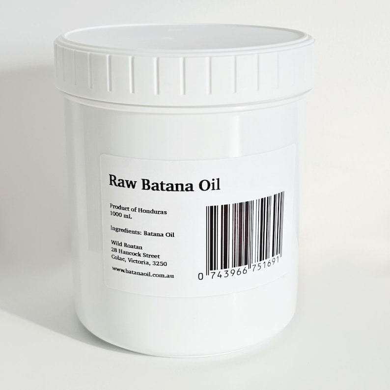 Bulk 100% Pure Batana Oil From Honduras 1 Litre - Etsy