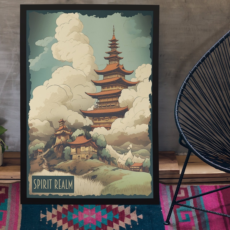 Studio Ghibli Poster - Etsy