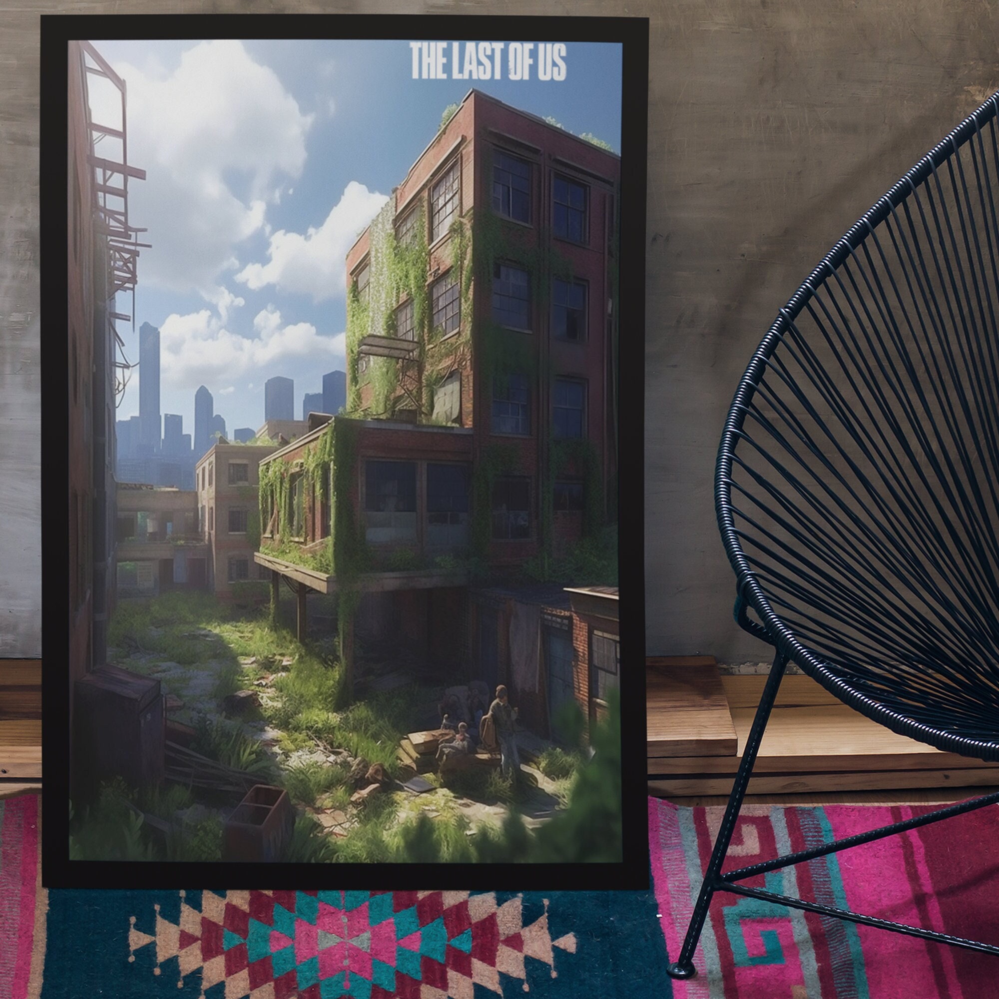 The Last of Us Inspired Poster Art Digital Download, TLOU Poster, TLOU ...