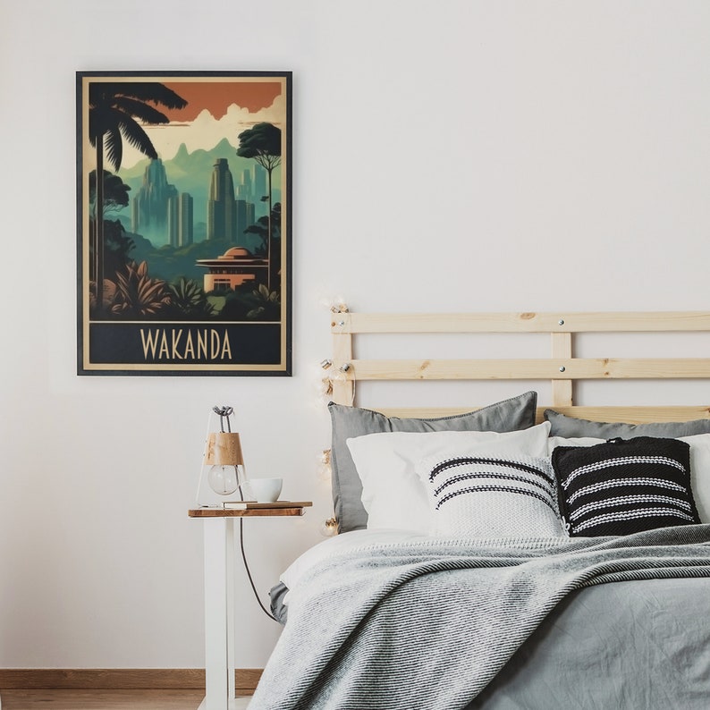 Wakanda Inspired Art, Wakanda Forever File Digital Download, Fictional ...