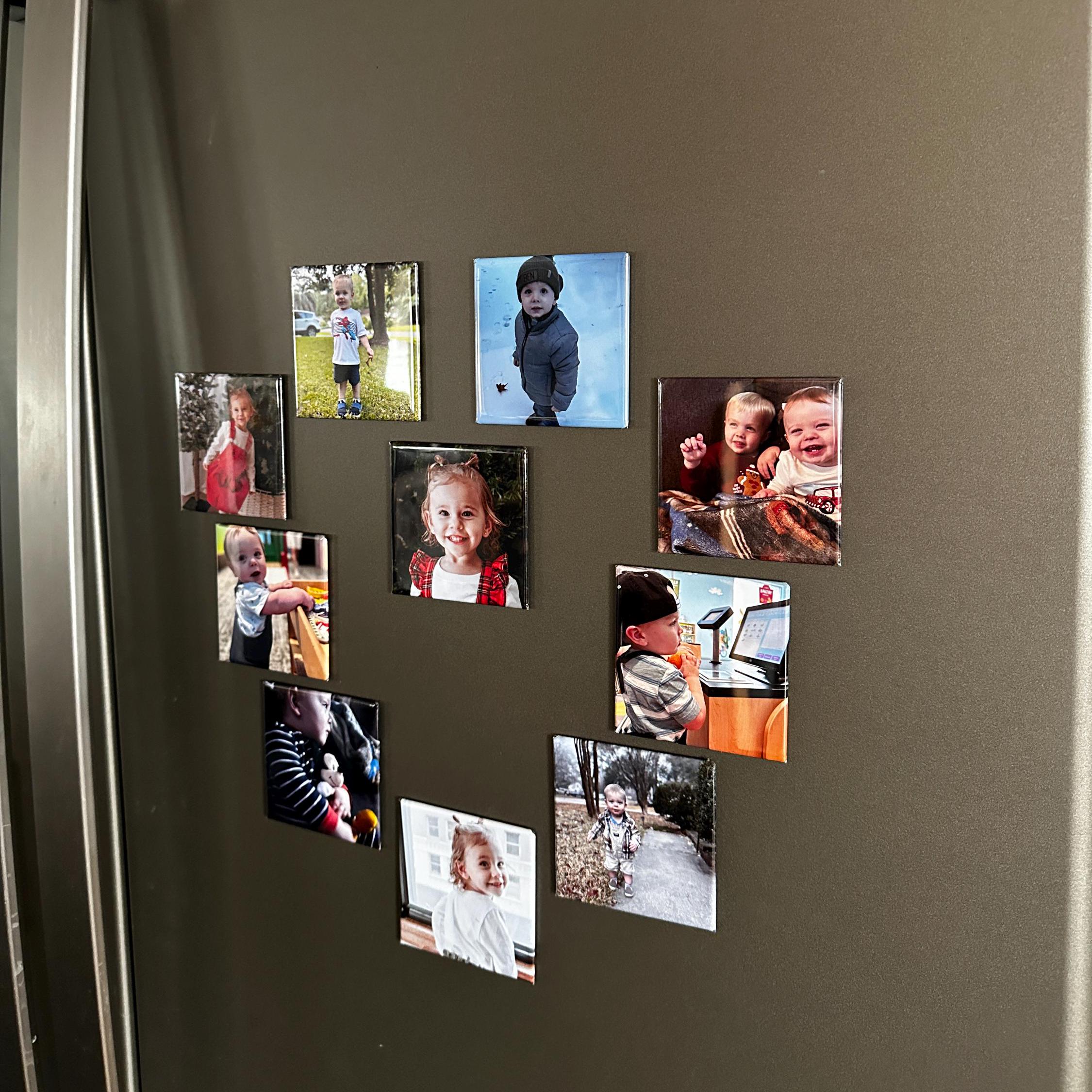 Custom Photo Fridge Magnets: 2.5x2.5 Inch Glossy Square - Etsy