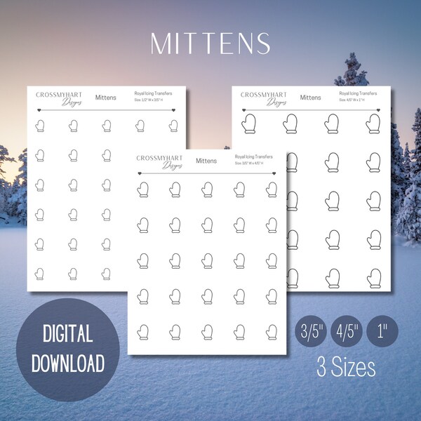 Winter Mittens - Etsy