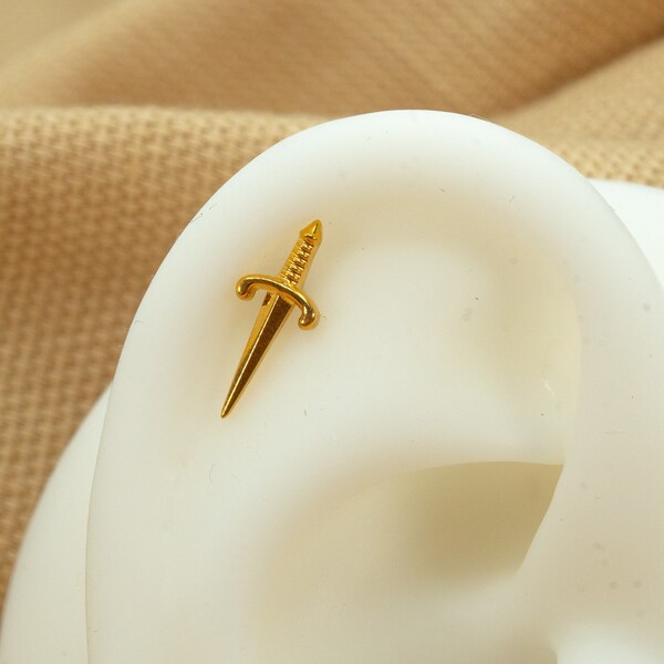 Knife Stud Earrings - Etsy