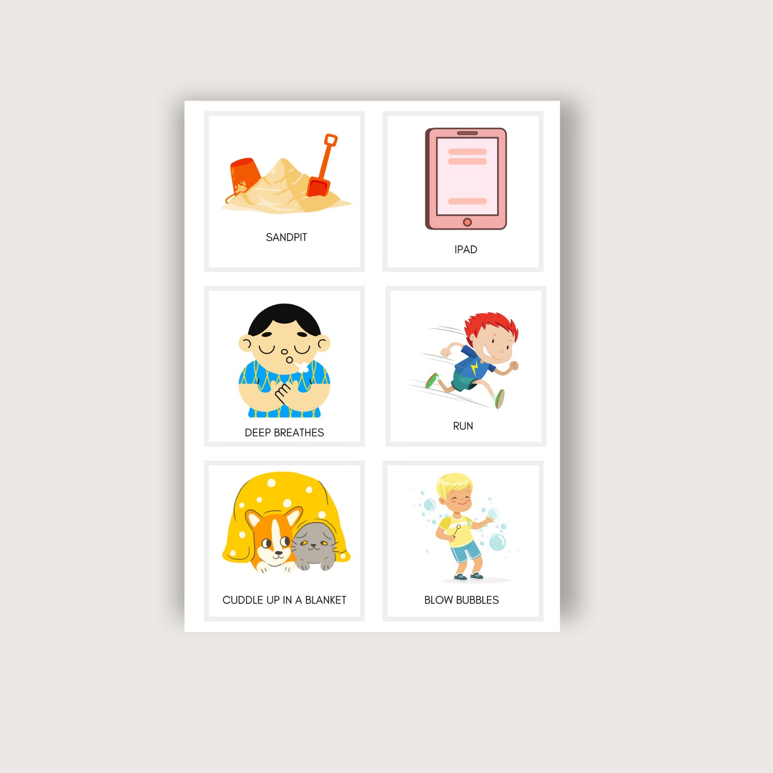 Self-regulation Posters for Classrooms, Printable Cute Printable ...