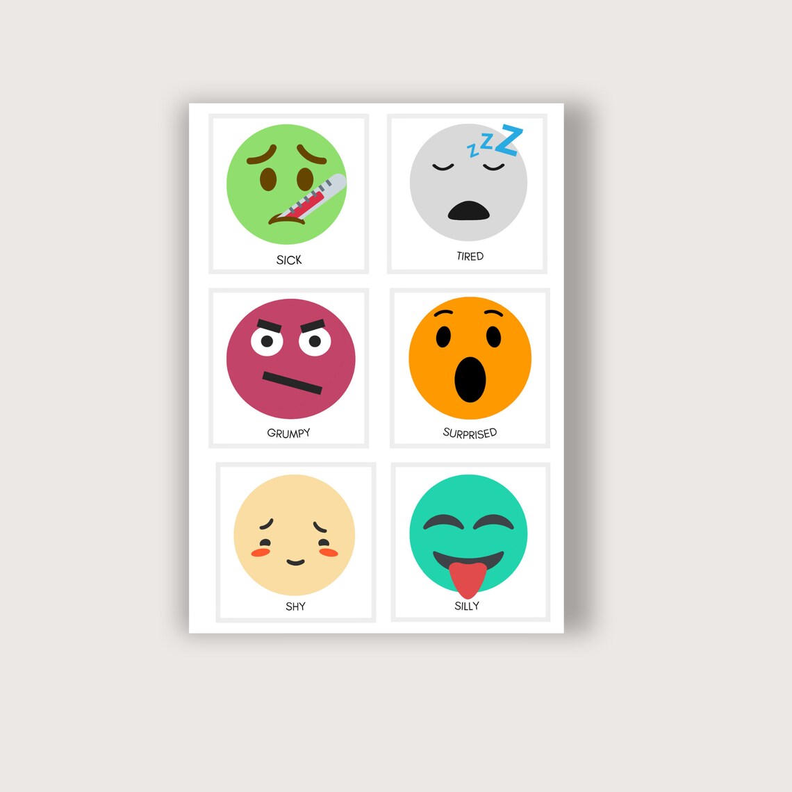 Self-regulation Posters for Classrooms, Printable Cute Printable ...