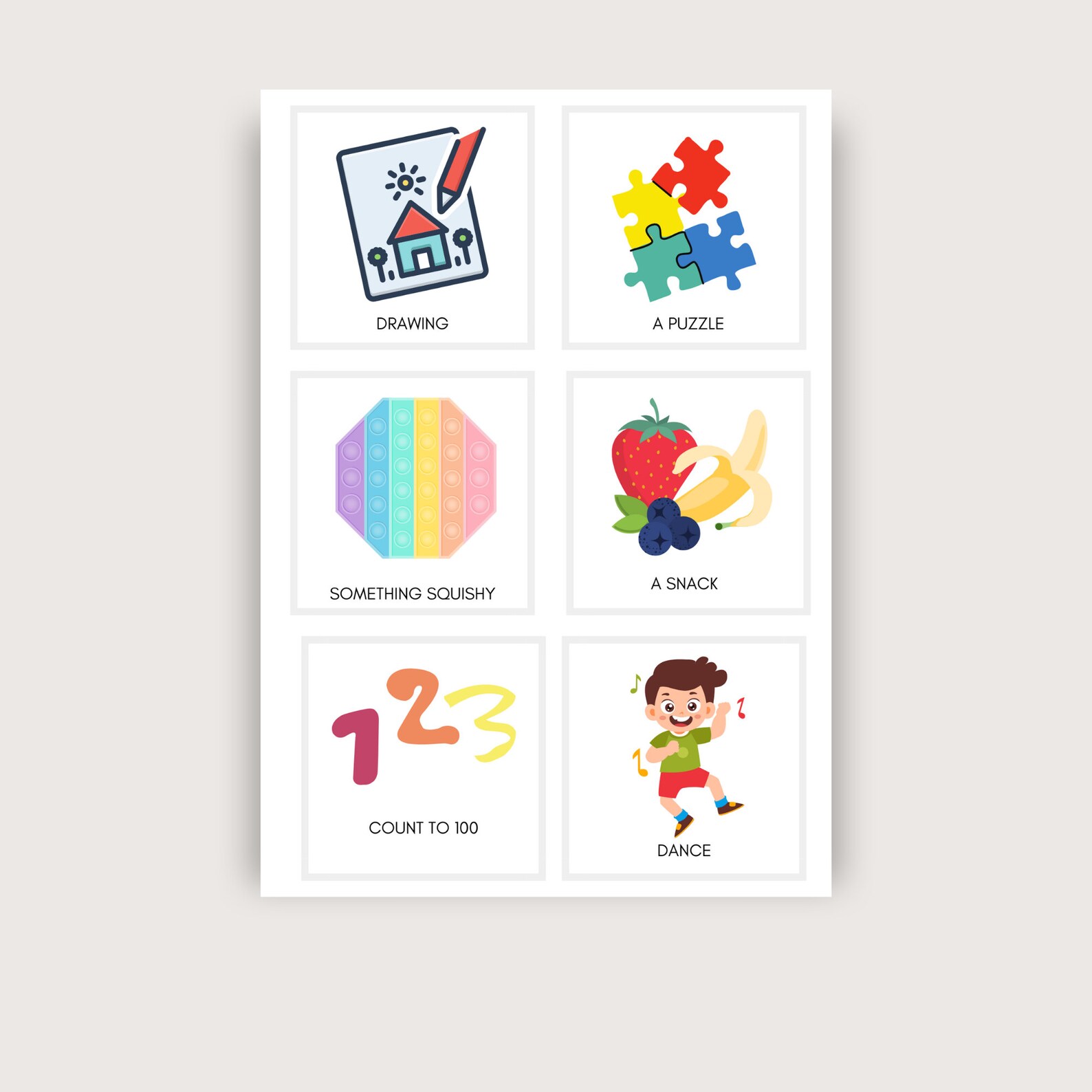 Self-regulation Posters for Classrooms, Printable Cute Printable ...