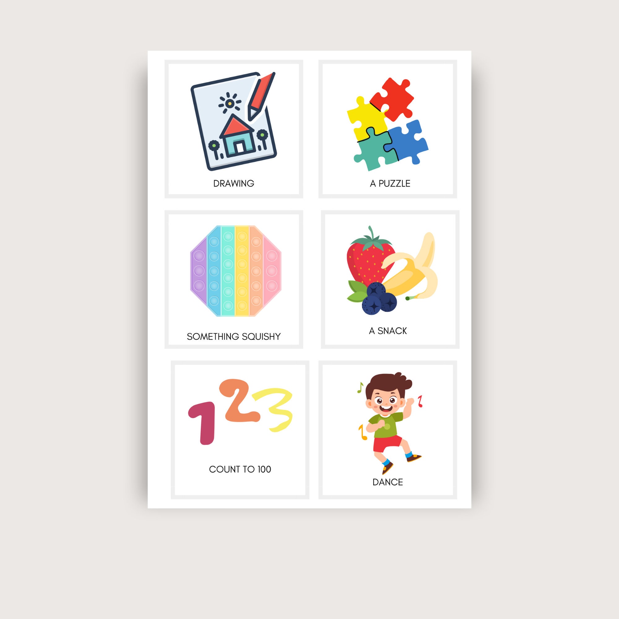 Self-regulation Posters for Classrooms, Printable Cute Printable ...