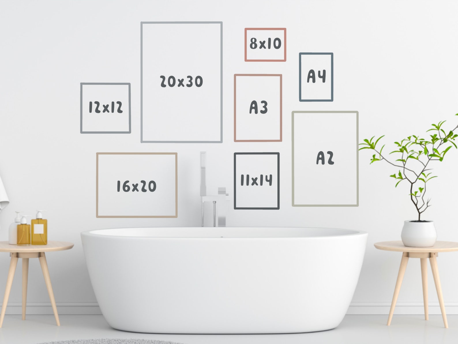 Downloadable SET of 2 Self Care + Brush Teeth Ducky Wall Art in MINT ...