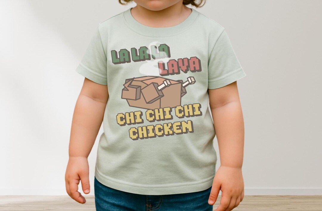 Steve’s Lava Chicken PNG | Sublimation Digital Download | Minecraft ...