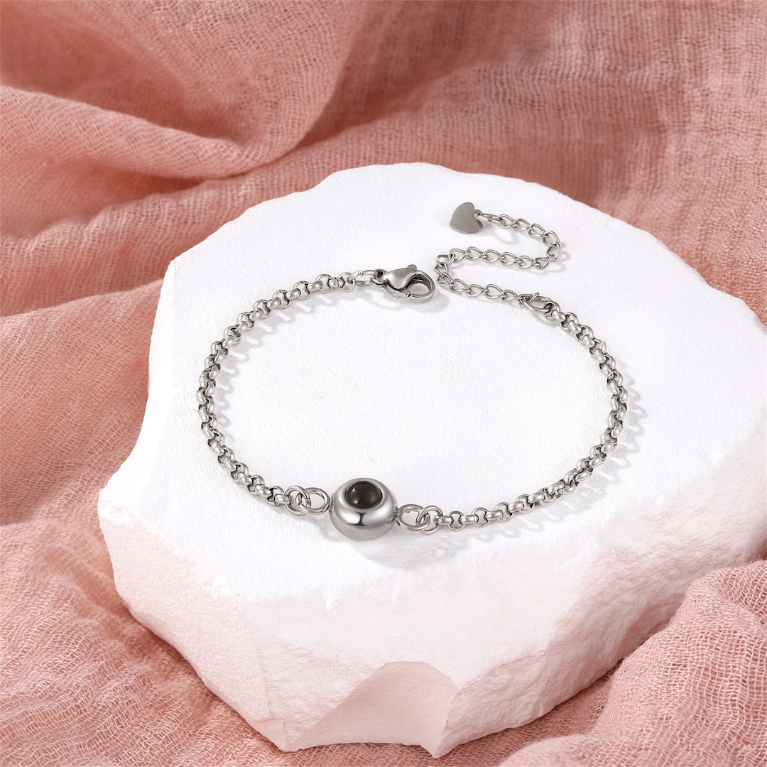 Personalized Colorful Photo Projection Bracelet,projection Bracelet ...