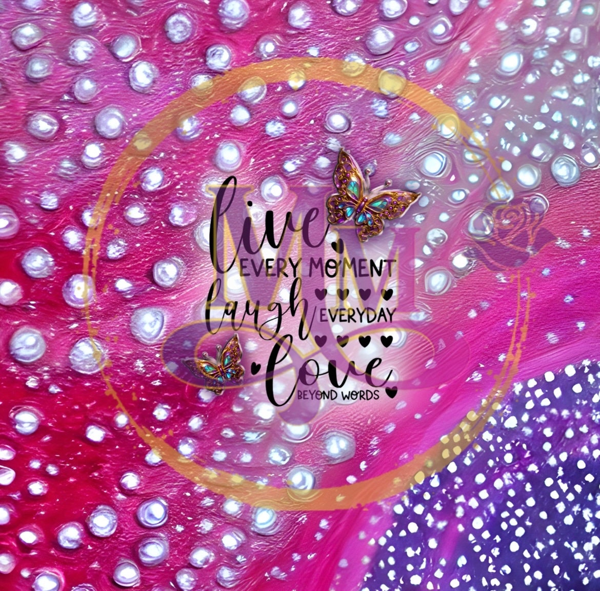 Live Laugh Love Butterflies - Windspinner - Digital File - Png - Etsy