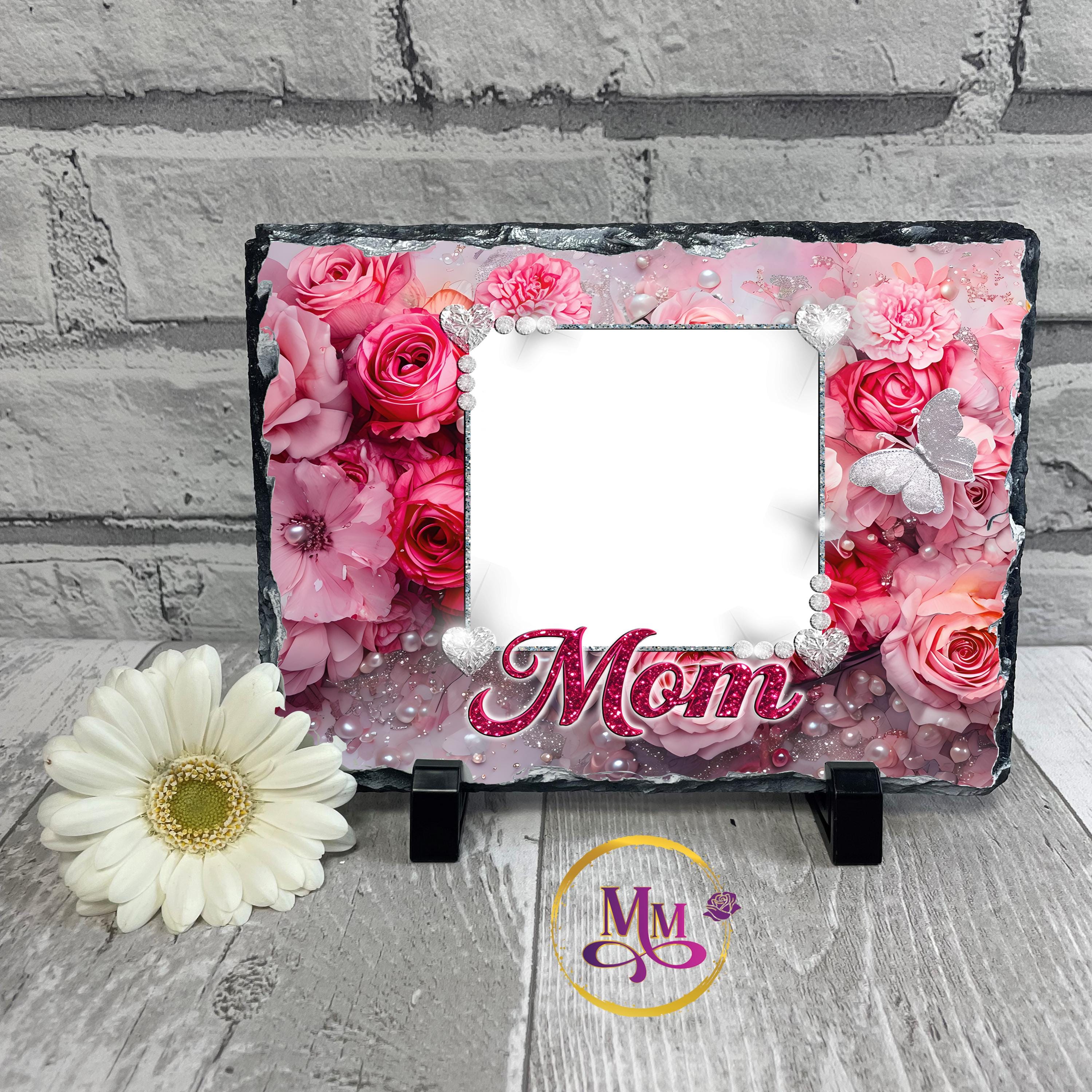 Mom/beautiful Memories - Slate Bundle - Add Your Photo - Digital PNG ...