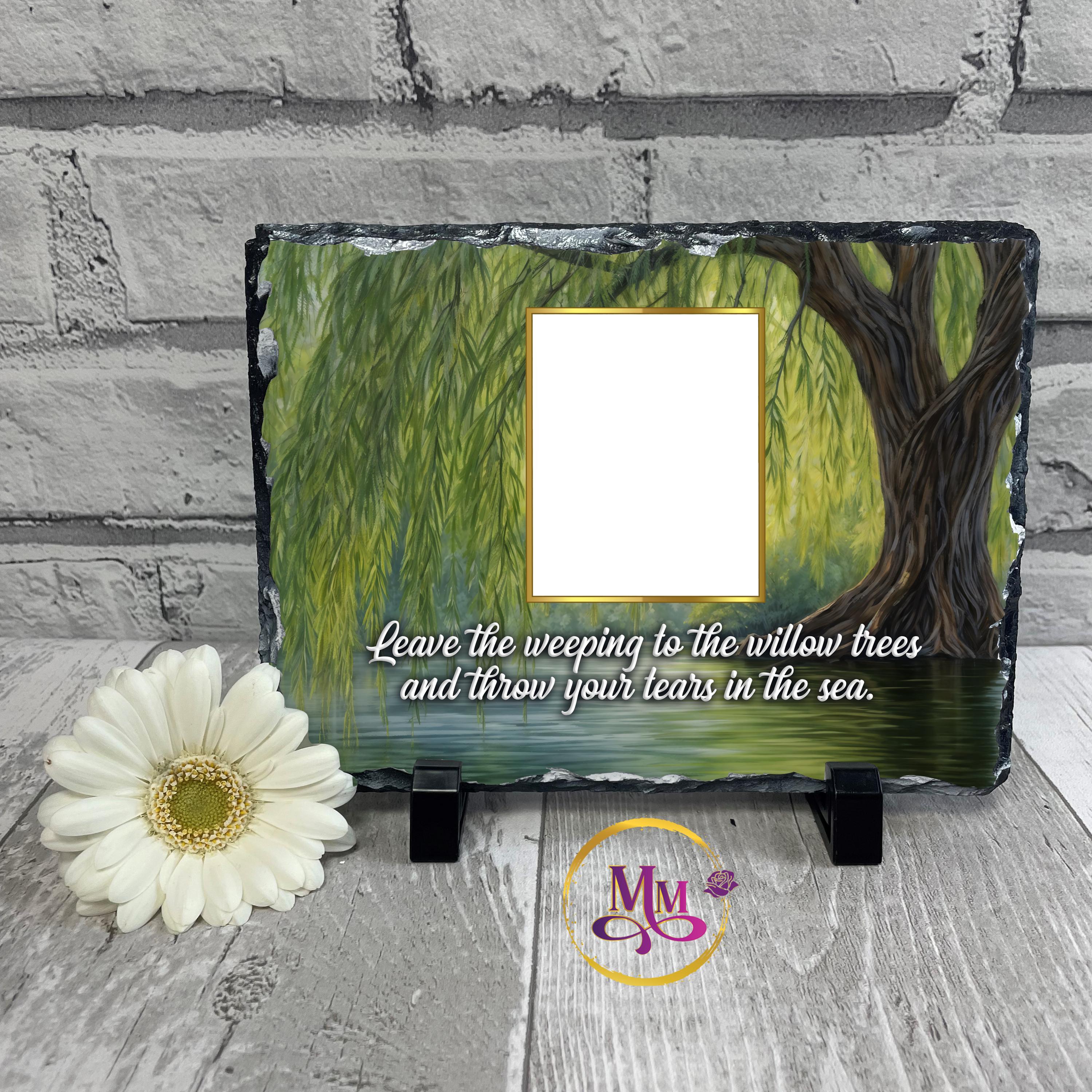Weeping Willow Memorial Slate Bundle - Digital PNG File for Sublimation ...