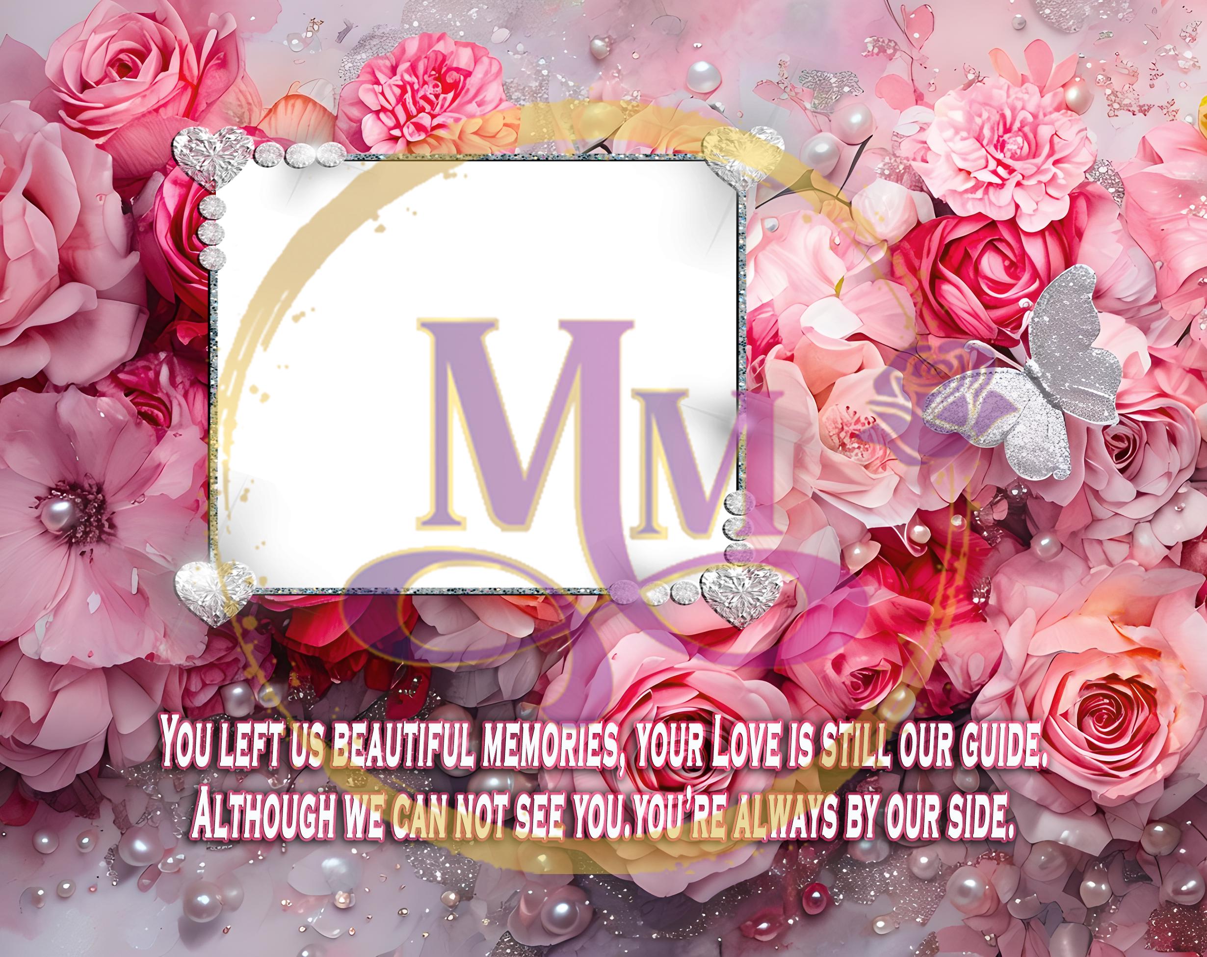 Mom/beautiful Memories - Slate Bundle - Add Your Photo - Digital PNG ...