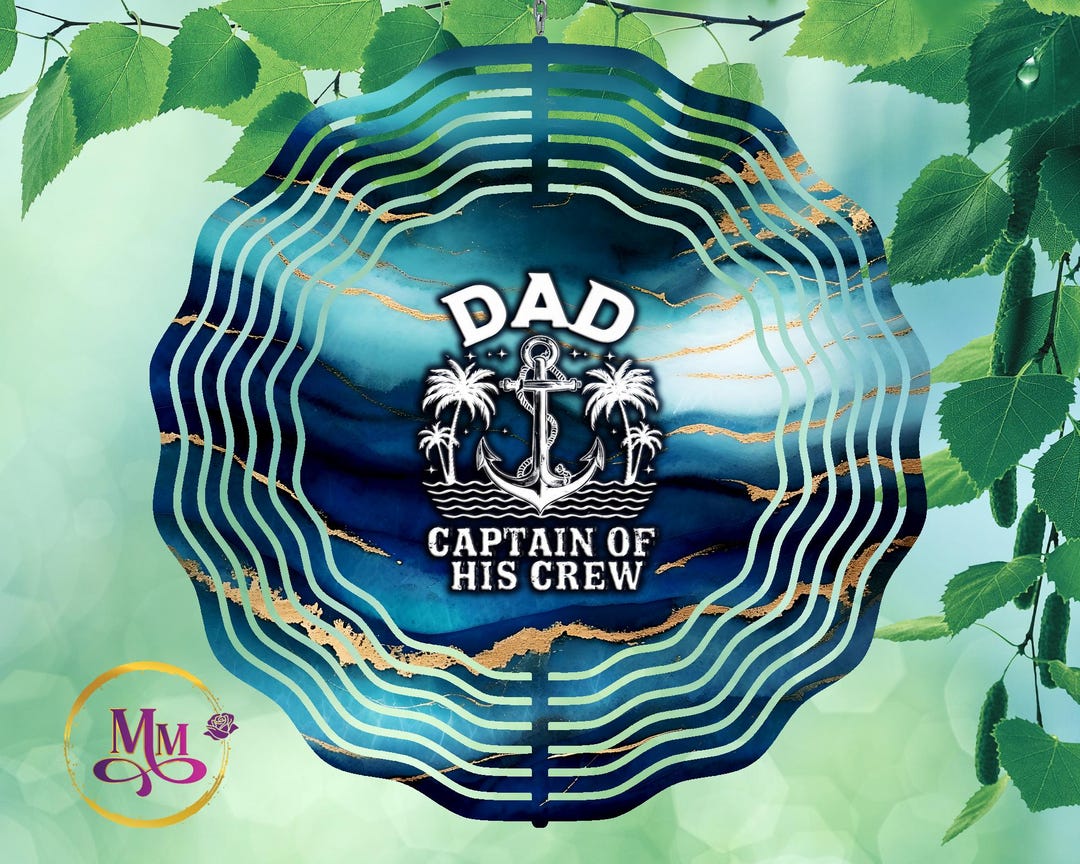 Captain Dad - Digital Png Bundle - for Wind Spinners or Other Products ...