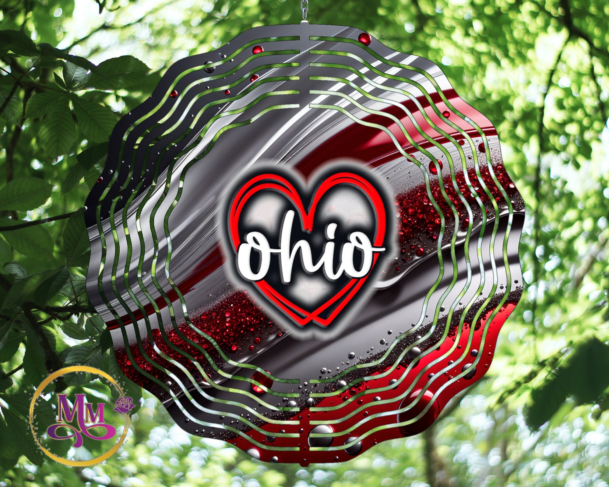 Ohio Heart Bundle - Digital Png Files - for Windspinners or Other ...