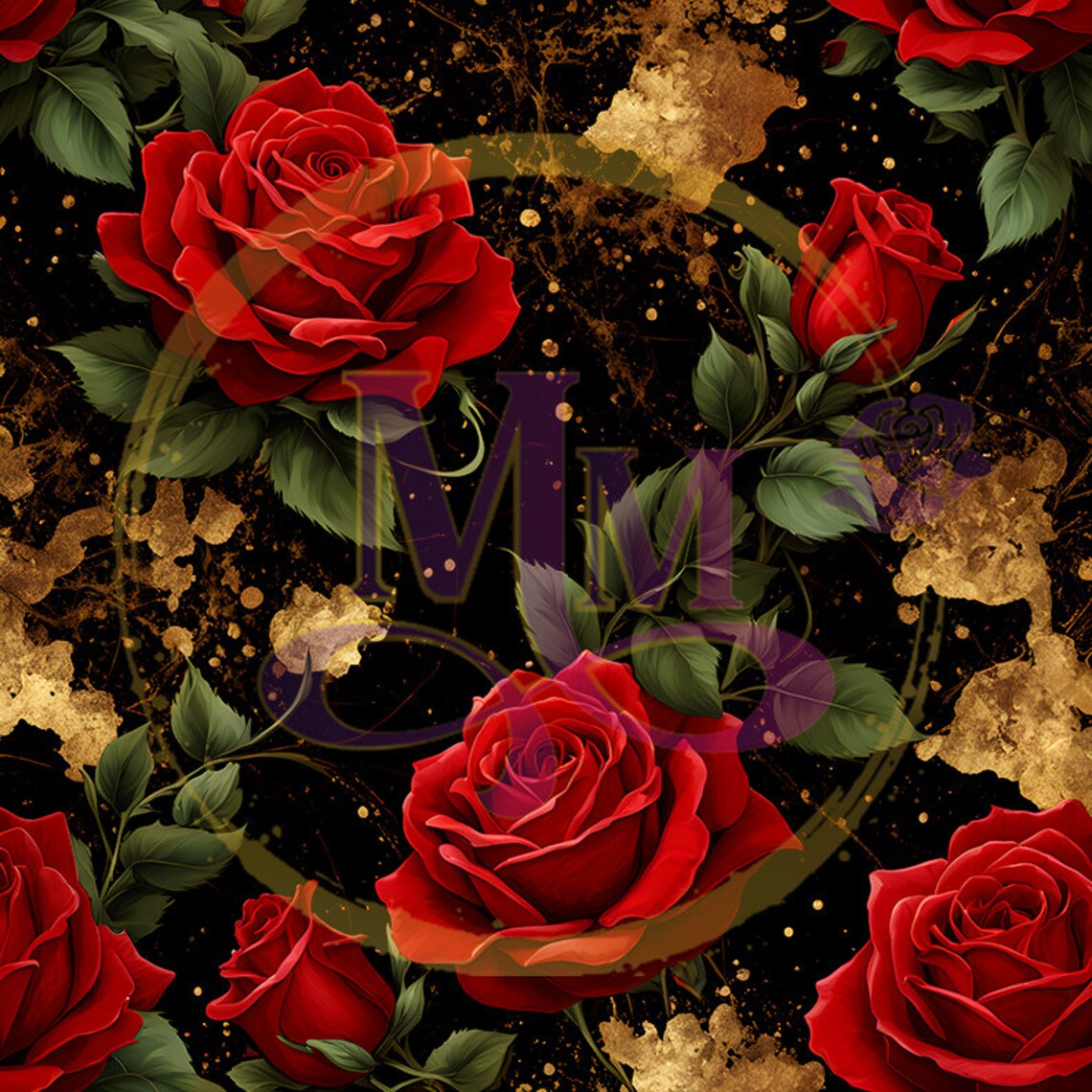 Red Rose Memorial Add Photo Digital Png Files for Wind Spinners or ...