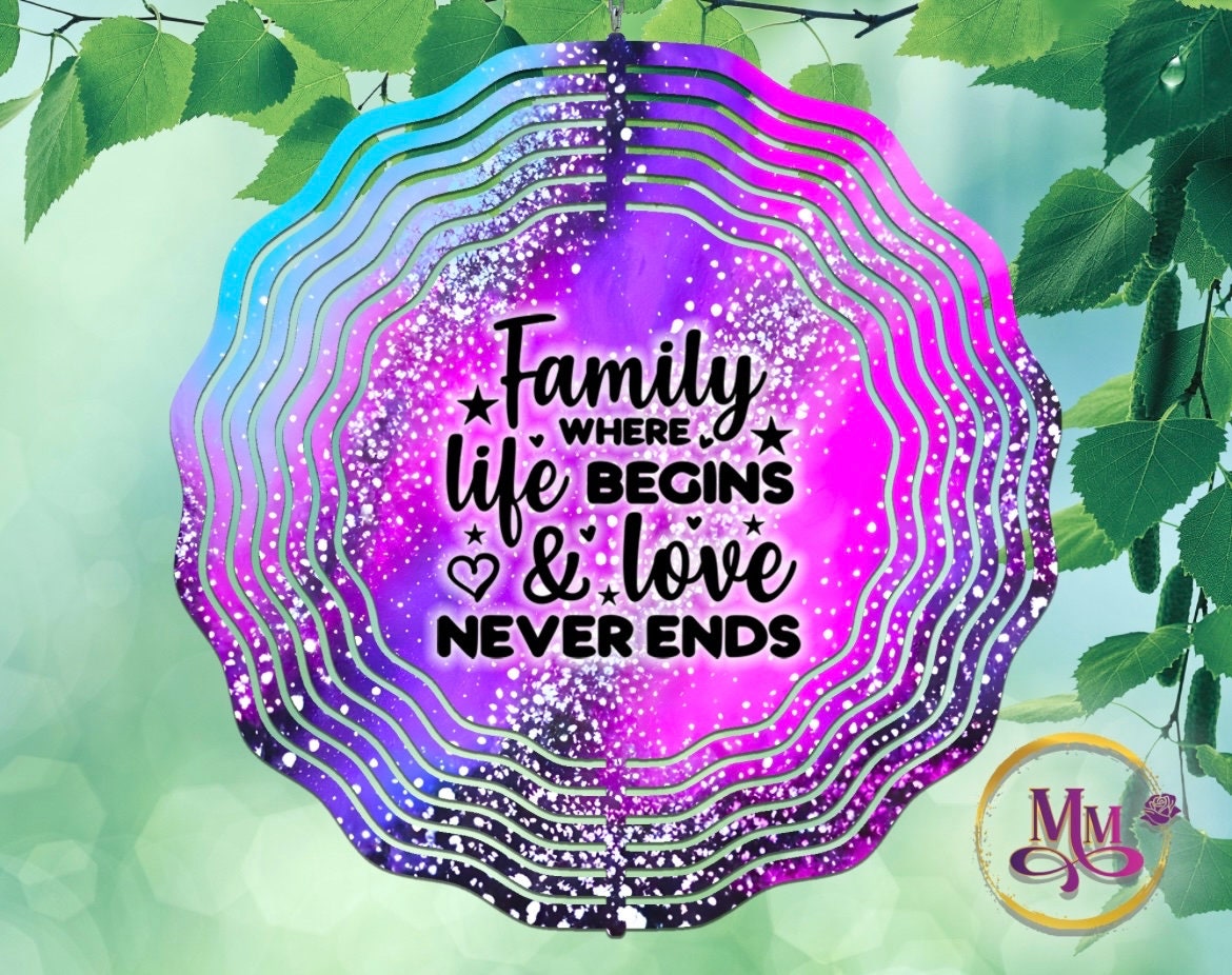 Family - Windspinner - Digital File - Etsy