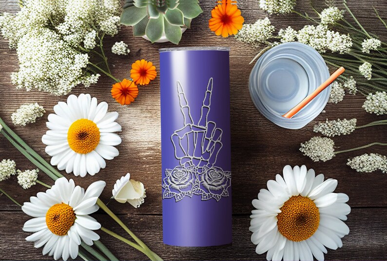 Peace Sign, Skeleton Hand, Roses, SVG File, Cut File, PNG File, Digital ...