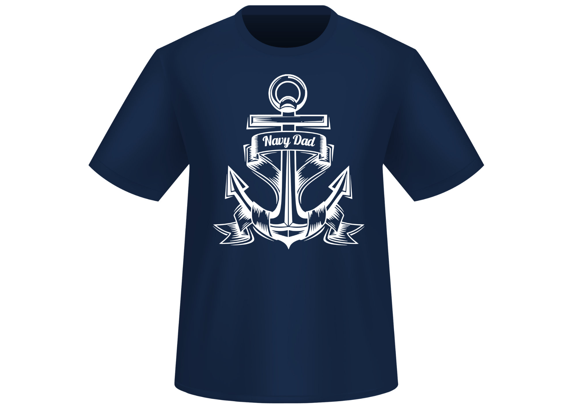 Navy Dad Anchor, Navy Dad, SVG File, Cut File, PNG File, Digital ...
