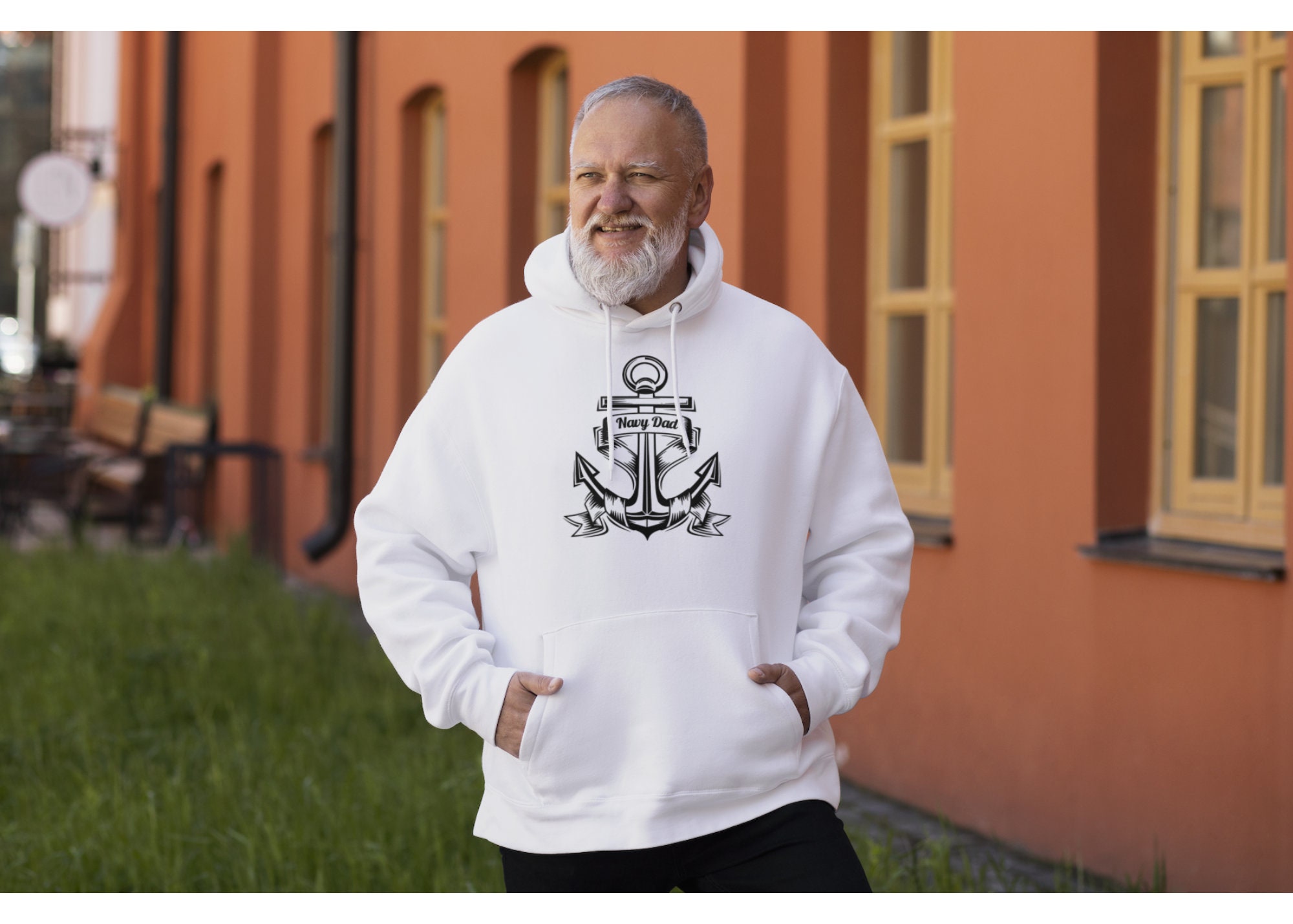 Navy Dad Anchor, Navy Dad, SVG File, Cut File, PNG File, Digital ...