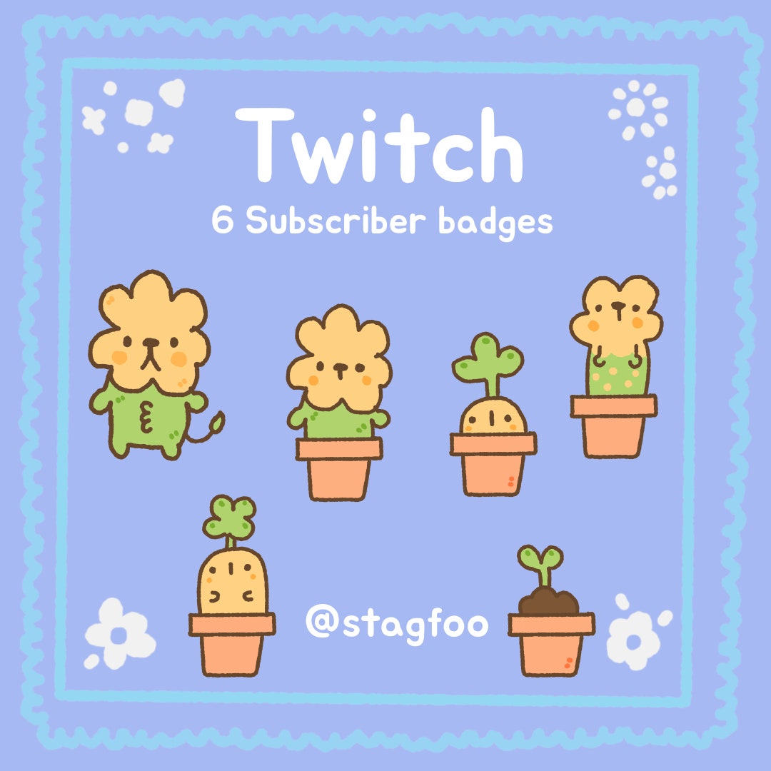 Dandy Lion Twitch Subscription Badges Twitch Badges Lion Badge Lion ...