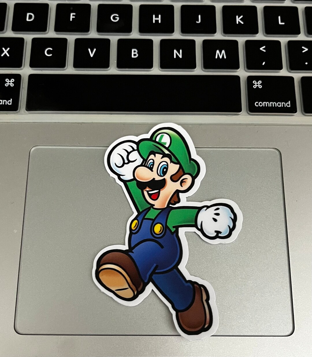 Luigi Vinyl Sticker - Etsy