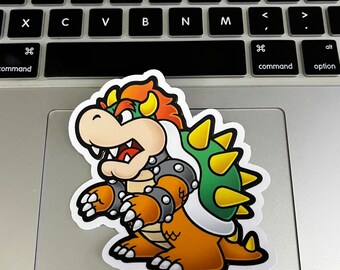 Bowser Vinyl Sticker - Etsy