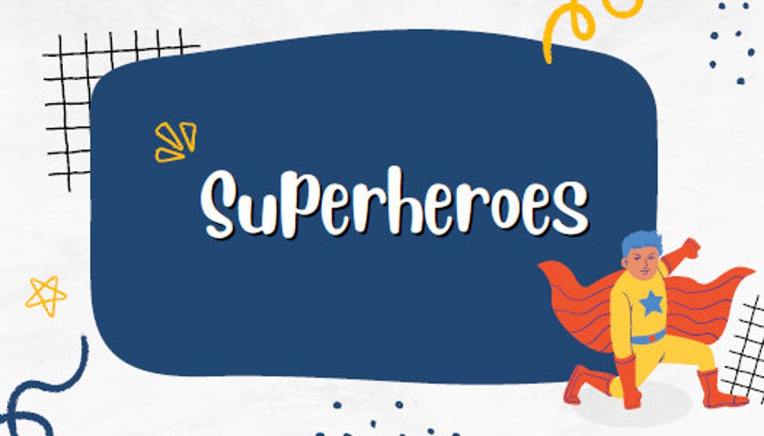 Problem Solving With Superheroes - Etsy