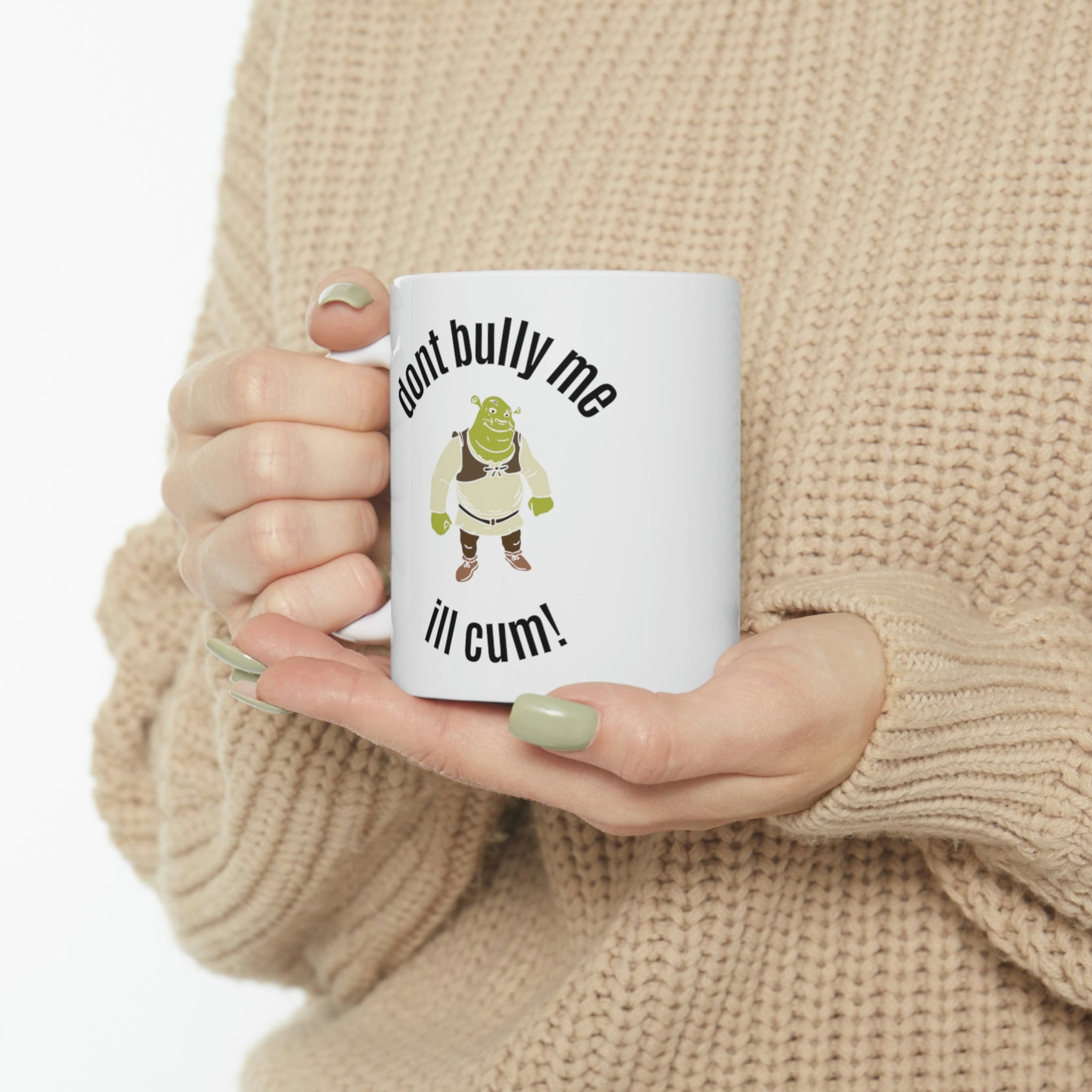 Funny Shrek Ceramic Mug sold by Annnora Gambit | SKU 114296075 | 20% ...