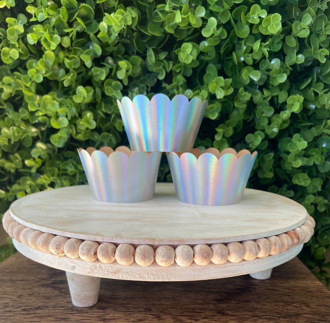 Holographic Cupcake Wrappers, Cupcake Wrappers, Wrappers, Cupcake ...