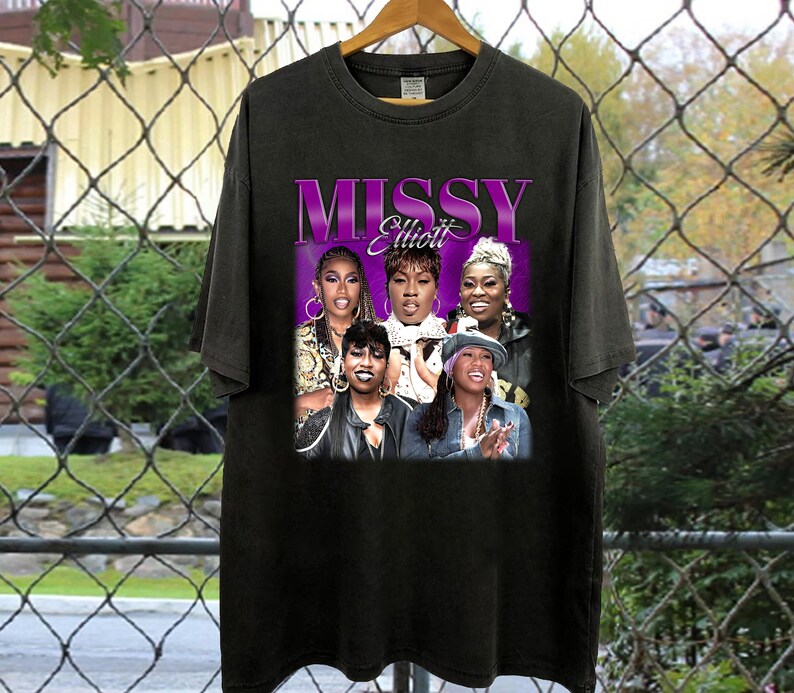 Missy Elliott T-shirt, Missy Elliott Shirt, Missy Elliott Tees, Retro T ...
